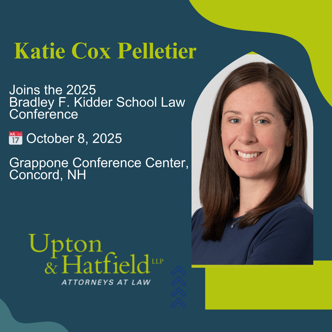 Katie Cox Pelletier Speaking at Bradley F. Kidder School Law Conference